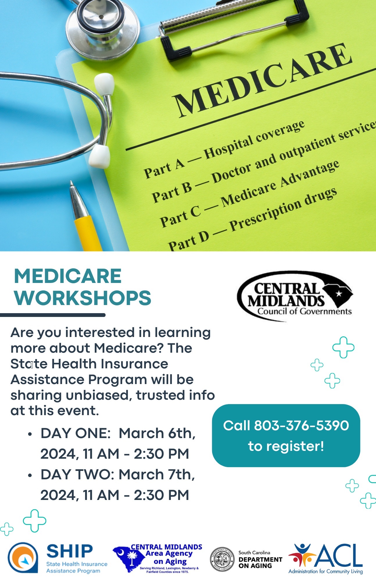 Medicare Workshops | South Carolina Department on Aging